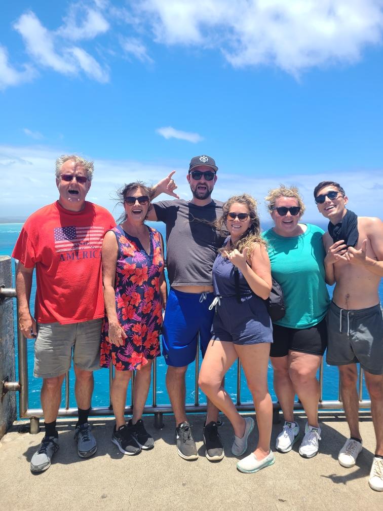 Vickers family on Big John’s Circle Island Tour